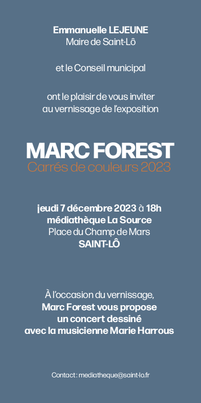 Exposition Marc Forest